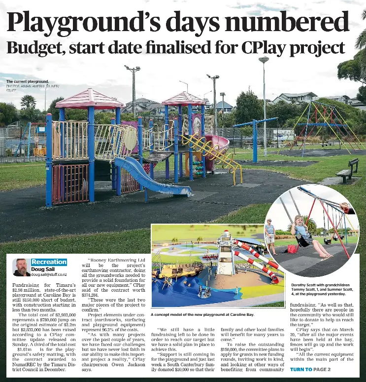 Playground’s days numbered - PressReader
