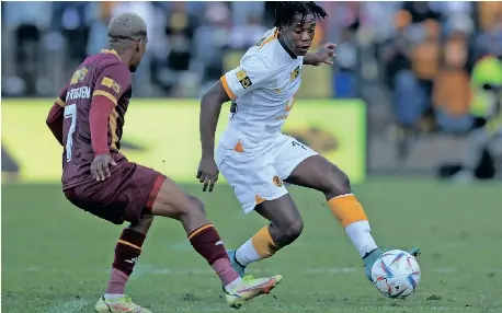 Sekgota enjoying winds of change at Chiefs - PressReader