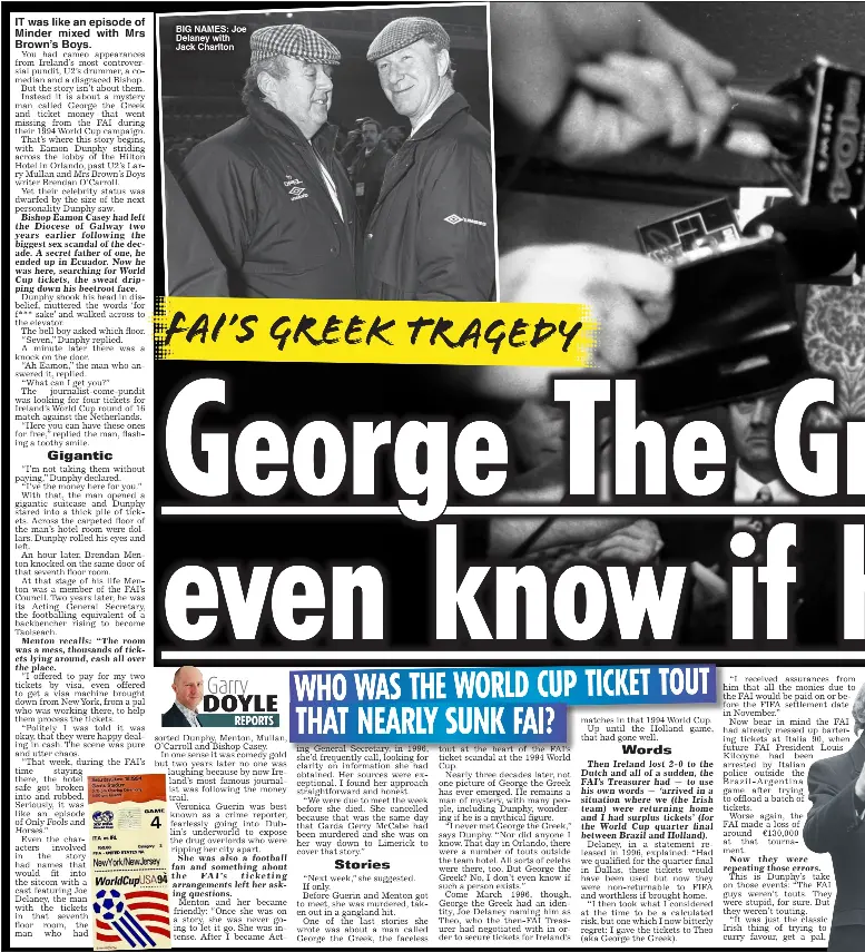 George The Greek? even know if he Greek? I don’t he exists - PressReader