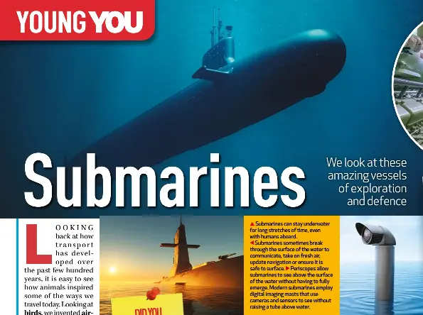 Under water with submarines - PressReader