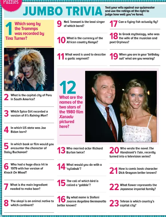 JUMBO TRIVIA - PressReader