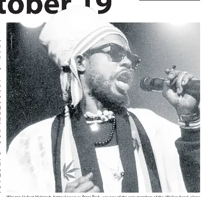 Annual Peter Tosh Symposium for UWI October 19 - PressReader