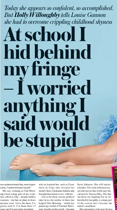 At school I hid behind my fringe – I worried anything I said would be stupid - PressReader