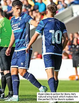 Giles on his joy at joining Boro - PressReader