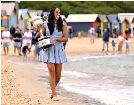 ‘Everyone loves you so much’ – Keys the players’ champion - PressReader