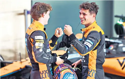 Mclaren in pole position to challenge - PressReader