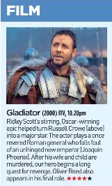 Gladiator (2000) ITV, 10.20pm - PressReader