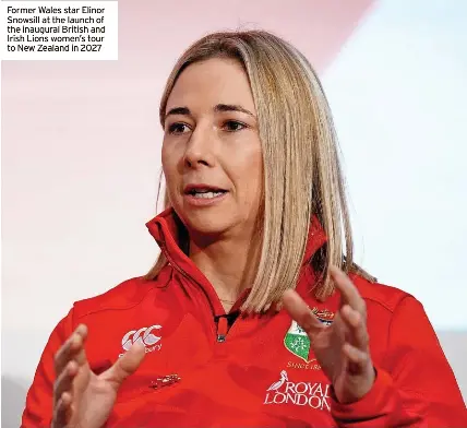 Lions won’t just be an England side, says Snowsill - PressReader
