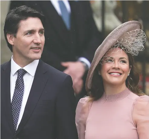 A LOOK AT THE CURIOUS TIMELINE OF SOPHIE GRÉGOIRE TRUDEAU’S NEW ROMANCE. - PressReader