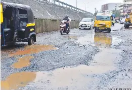 Potholed roads, bumpy rides wreak havoc on motorists in city - PressReader