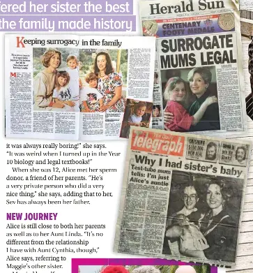 I was Australia’s first SURROGATE BABY MUM’S BEST FRIEND GAVE ME HER UTERUS - PressReader