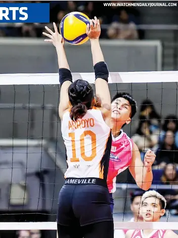 CREAMLINE ESCAPES FARM FRESH IN PVL ALL-FILIPINO CONFERENCE - PressReader