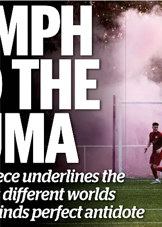 TRIUMPH AMID THE TRAUMA - PressReader