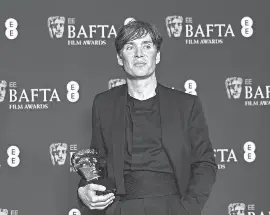 ‘Oppenheime­r’ wins 7 prizes British Academy Film Awards - PressReader