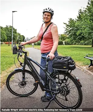 Getting back on the bike big step after Long Covid - PressReader