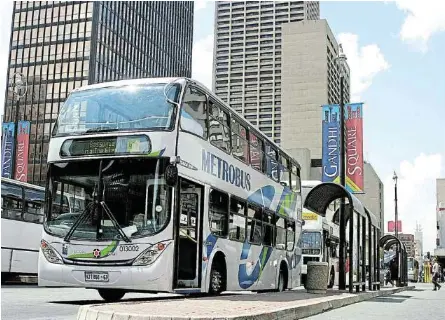 Move eliminates risks of carrying cash Joburg’s Metrobus service goes ...