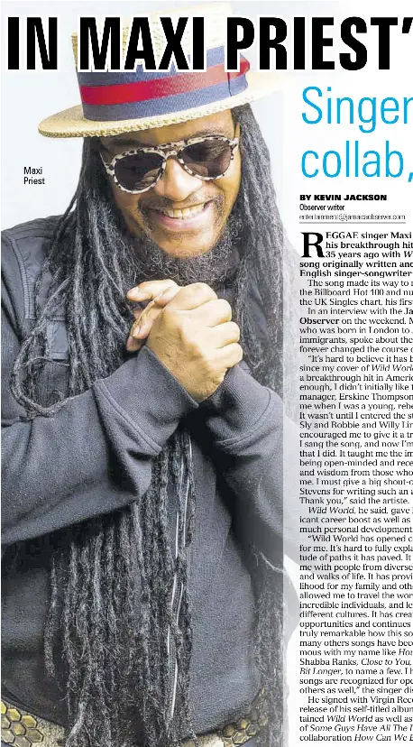IN MAXI PRIEST’S WORLD - PressReader