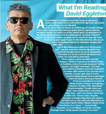 What I’m Reading David Eggleton - PressReader