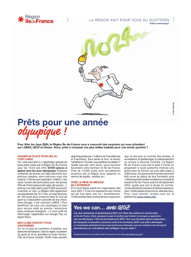 Prêts pour une année olympique ! - PressReader