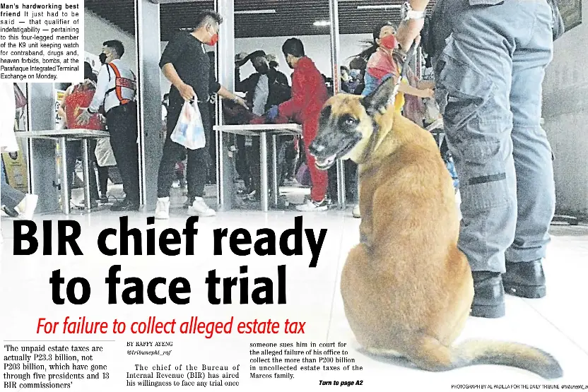 BIR chief ready to face trial - PressReader