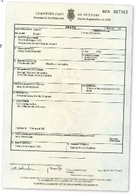 GRO updates death indexes - PressReader