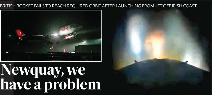 Onwards and upwards, say British team as rocket mission fails - PressReader