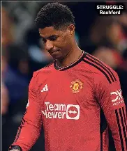 Ten Hag not happy with Marcus form - PressReader