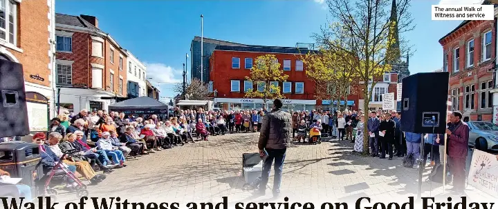 Walk of Witness and service on Good Friday - PressReader