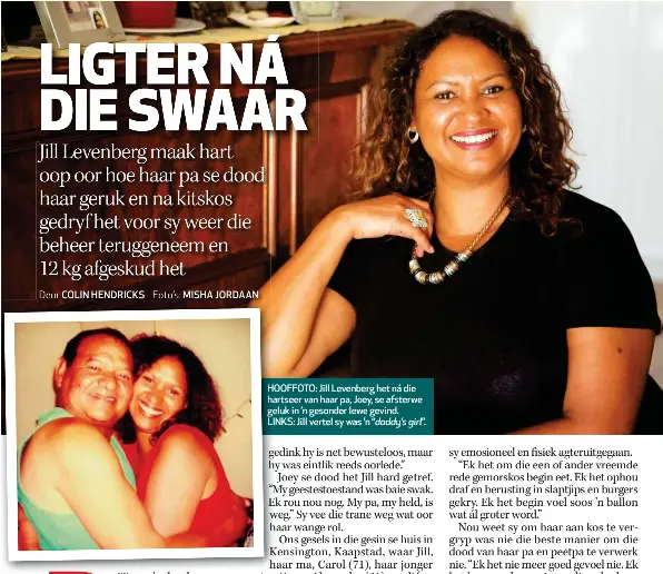 Hartseer dryf Jill Levenberg na kitskos - PressReader