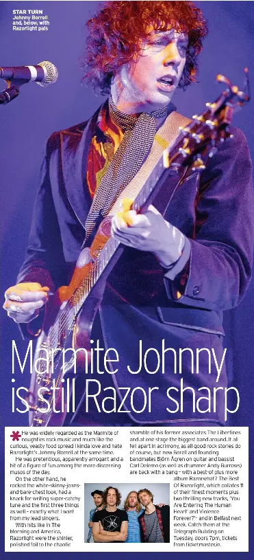 Marmite Johnny is still Razor sharp - PressReader