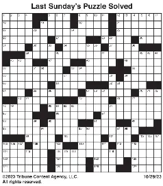 Los Angeles Times Sunday Crossword Puzzle - PressReader