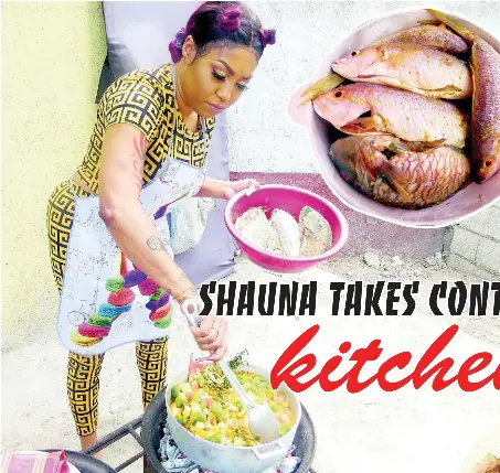 Shauna takes control of the kitchen - PressReader