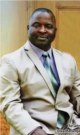 Mafunga burial tomorrow - PressReader