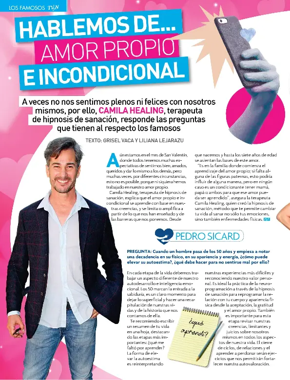 HABLEMOS DE... AMOR PROPIO E INCONDICIO­NAL - PressReader