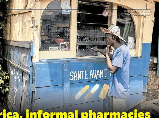 In Central Africa, informal pharmacies provide a health safety net of sorts - PressReader