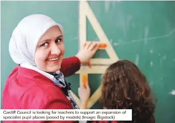 Become a specialist teacher in Cardiff and be the difference every day ...