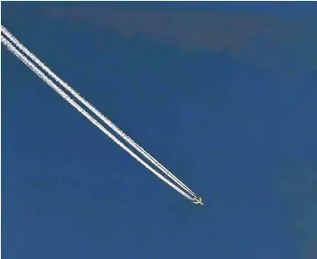 Contrails may make a pretty sight but can worsen global warming ...