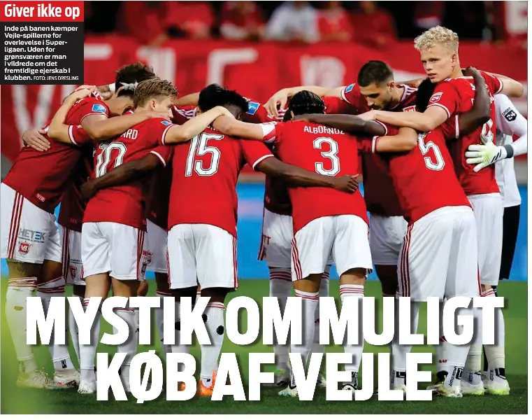 MYSTIK OM MULIGT KØB AF VEJLE - PressReader