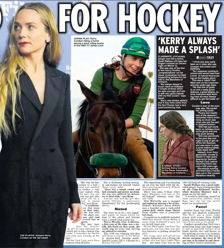 FOR HOCKEY ‘KERRY ALWAYS MADE A SPLASH’ - PressReader