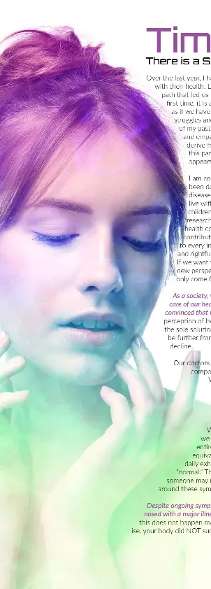 Time to Heal - PressReader