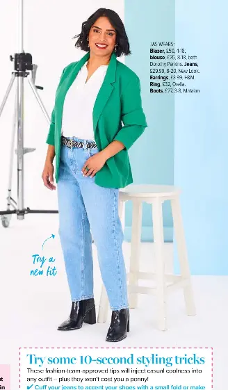 Try some 10-second styling tricks - PressReader