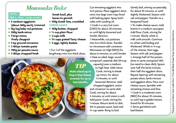Moussaka Bake - PressReader