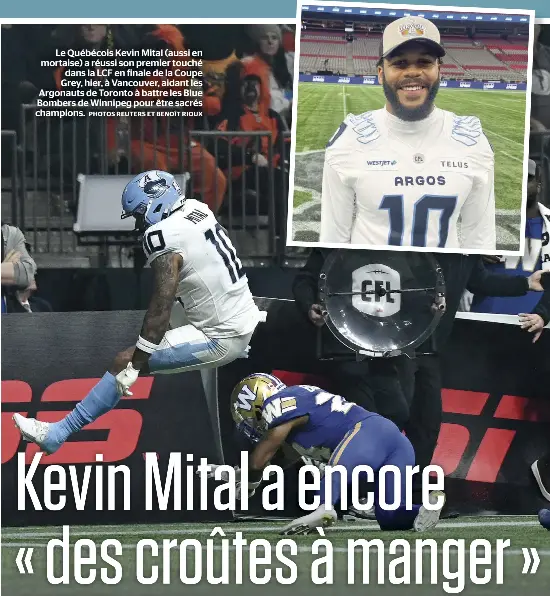 Kevin Mital a encore « des croûtes à manger » - PressReader