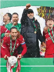 Liverpool’s League Cup victory ‘most special’ for Klopp - PressReader