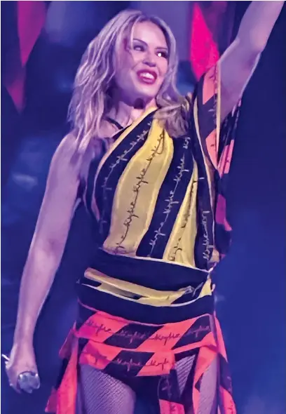 On A Night Like This ... Kylie is simply Oz- some - PressReader