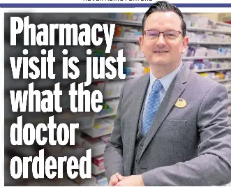 Pharmacy visit is just what the doctor ordered - PressReader
