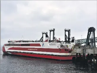 MV Alfred may yet prove to be worth £9 million lease - PressReader