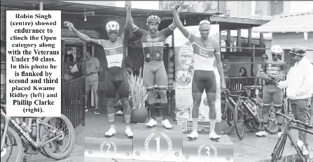 Robin Persaud shines in rain-soaked 2025 Beacon Paceline cycling race ...