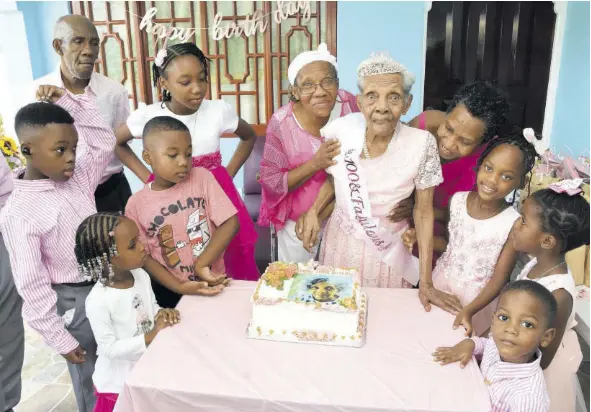 Old Harbour resident feted for her 100th birthday - PressReader