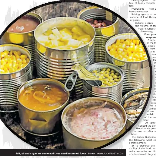 Are food additives necessary evils? - PressReader